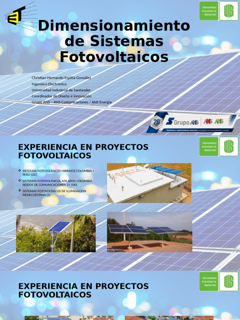 Dimensionamiento Sistemas Fotovoltaicos Aislados | PDF | Fotovoltaica | Sistema fotovoltaico