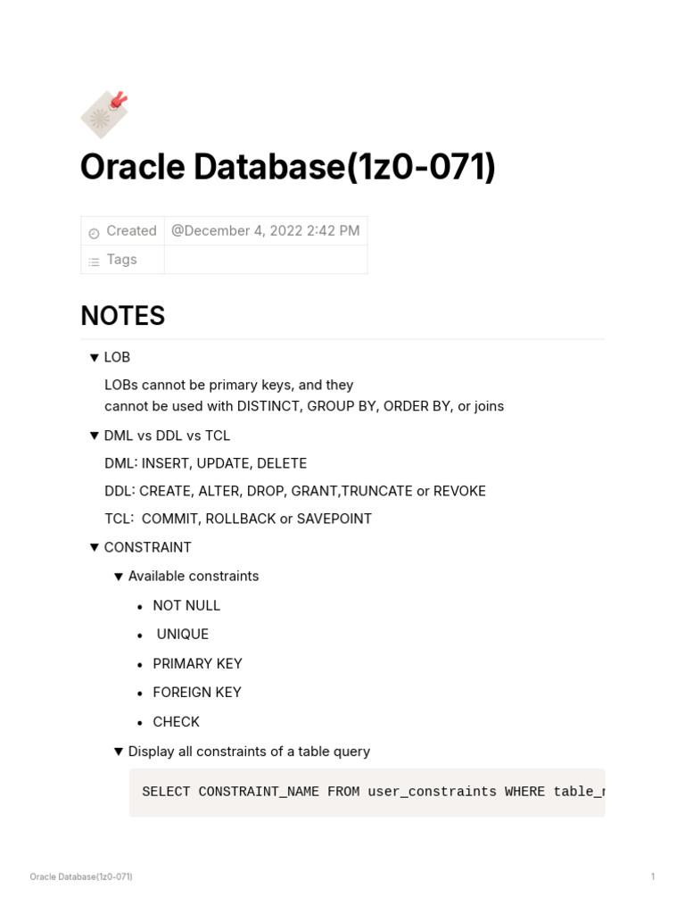 58252b91-22dc-4c18-aa22-a818b5bd7bcf_Oracle_Database(1z0-071) | PDF | Database Index | Table ...