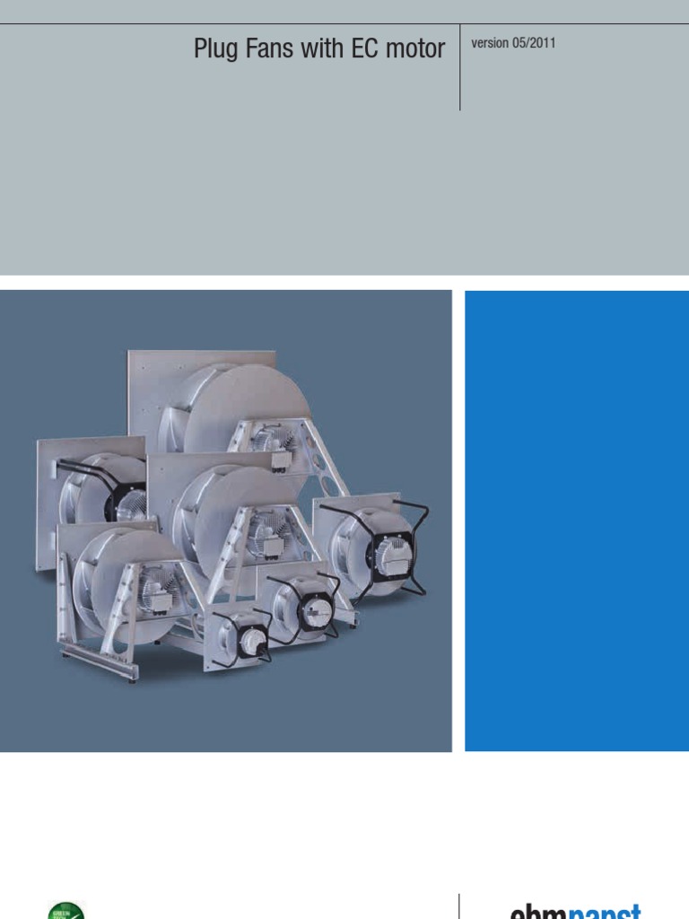 Centrifugal Fan Plug Fans en | PDF | Mechanical Fan | Bearing (Mechanical)