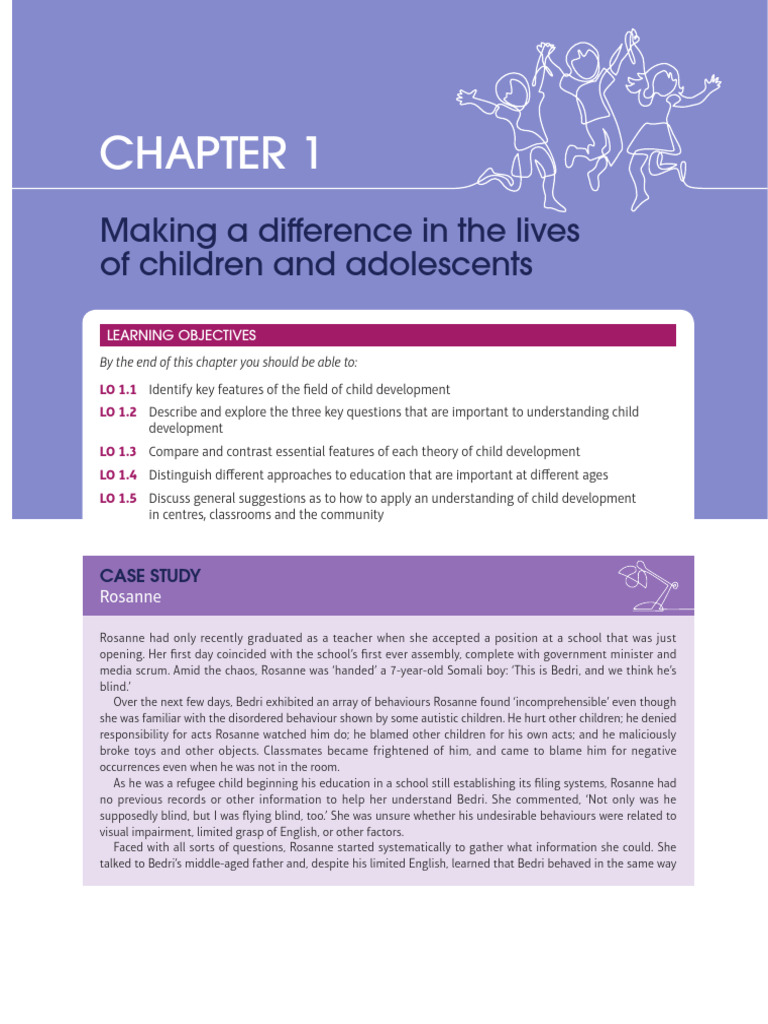 Child Development and Education ---- (Part 1 Foundations in Child ...