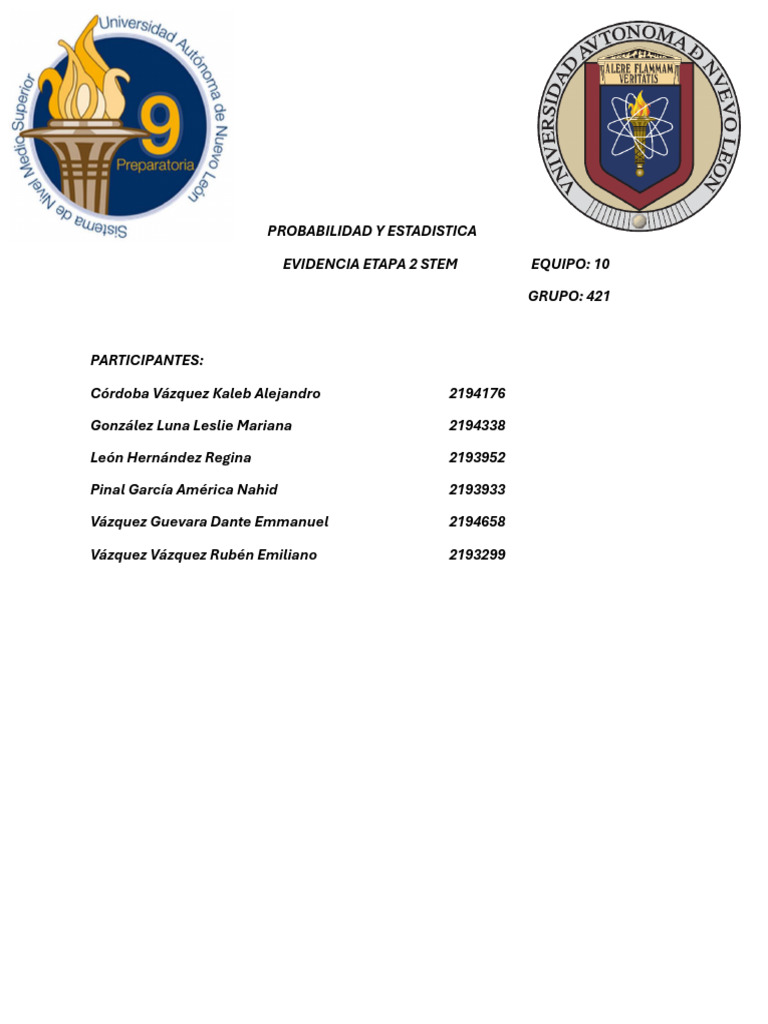PyE EV2 STEM PROBLEMARIO | PDF