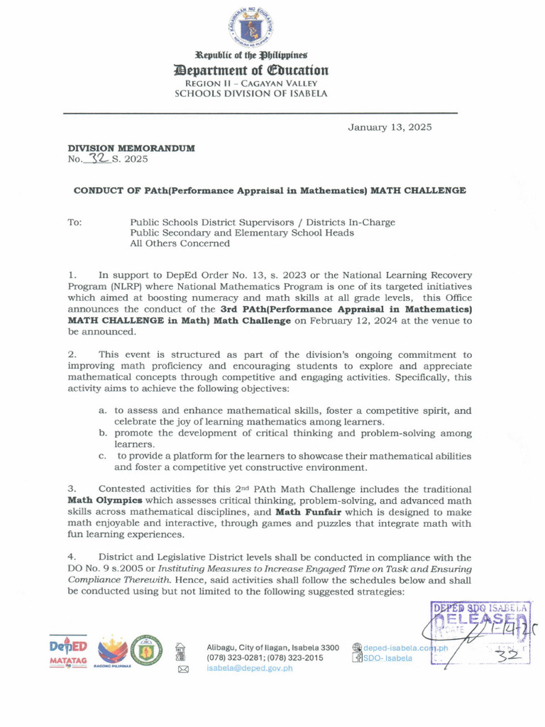 Path Math Memo | PDF