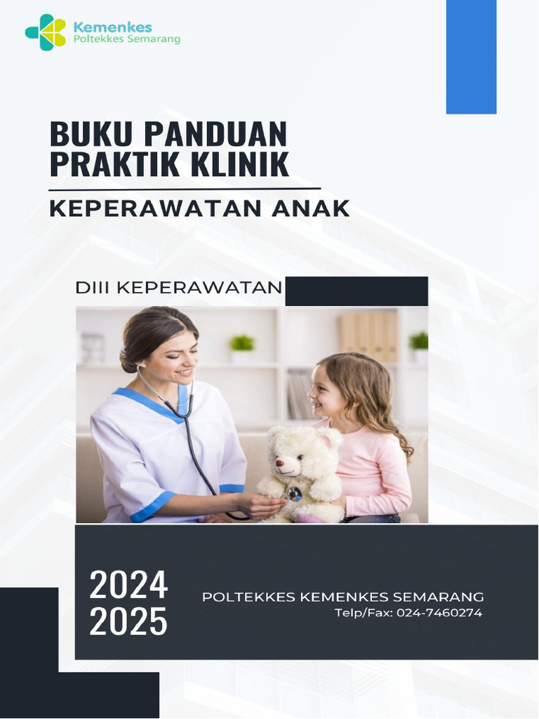 Buku Panduan - Praktik Klinik Keperawatan Anak - 2025 | PDF