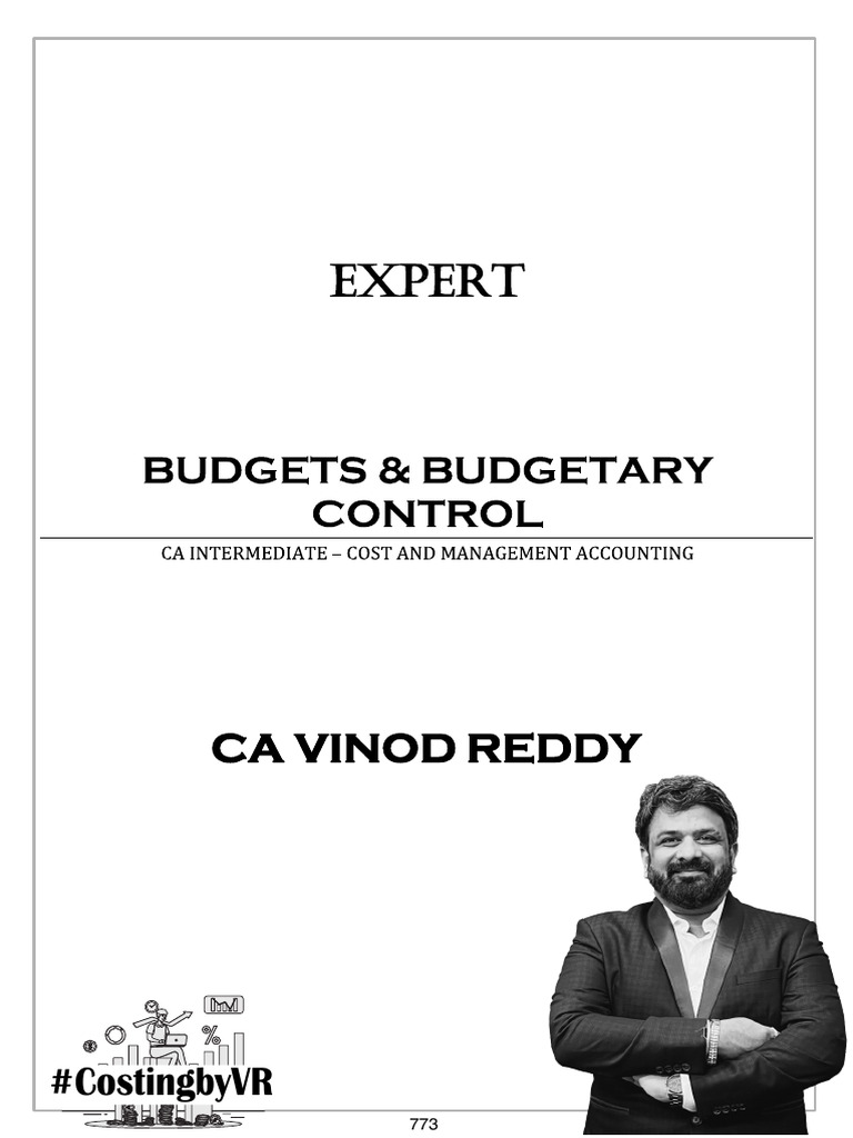 Jan-25 Budgets and Budgetary Control | PDF
