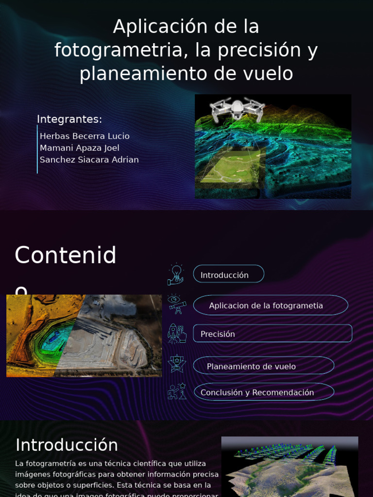 Presentación de Fotogrametria | PDF