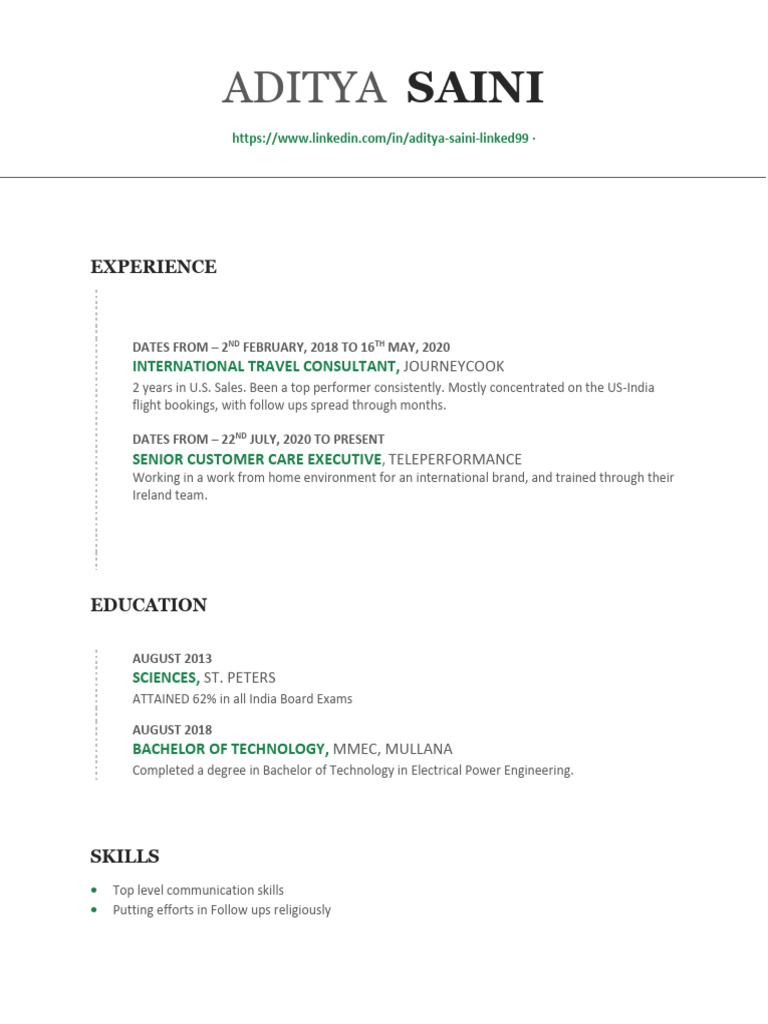 Aditya Saini (New4) | PDF