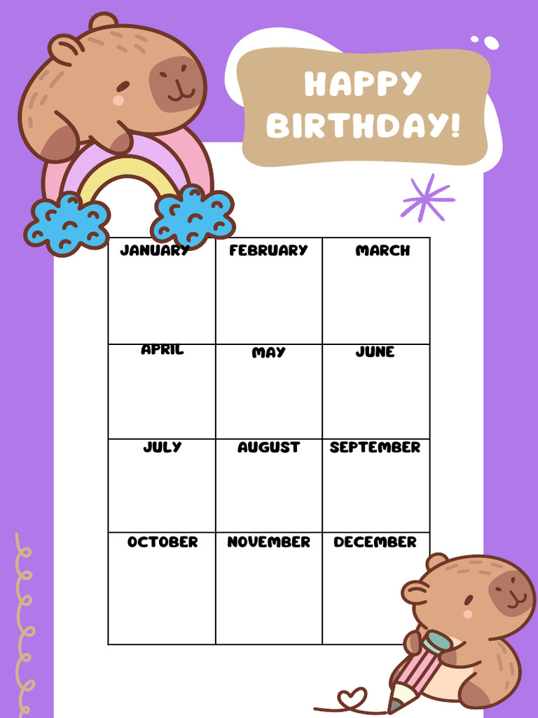 Happy Birthday! | PDF