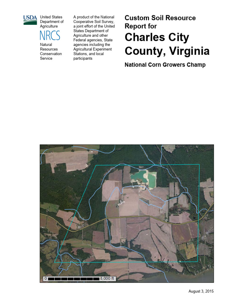 Cde 2015 Agron Soils Report Charles City County Va National Corn ...
