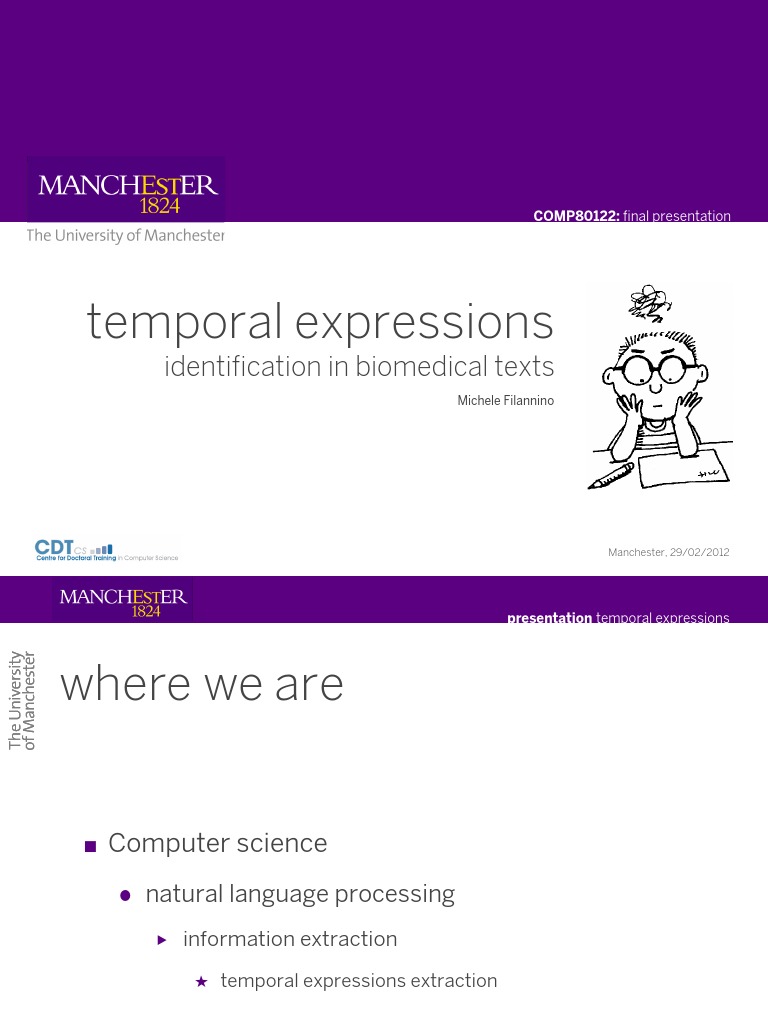 Temporal Expressions in Bio Medical Texts | PDF | Information Science ...