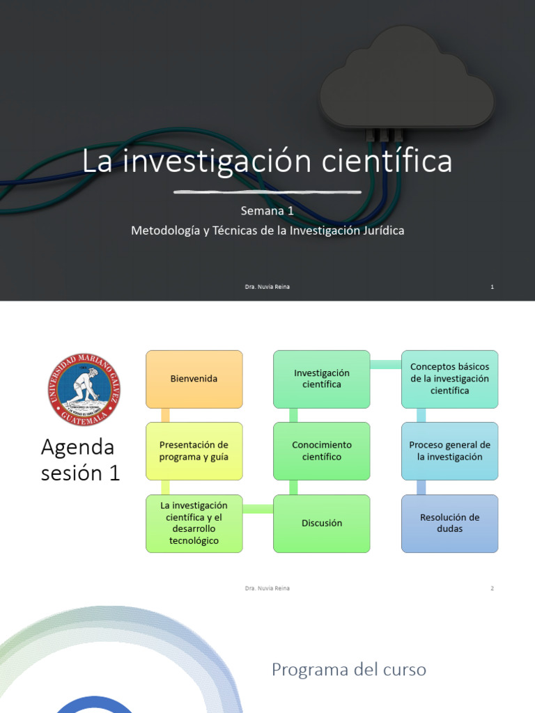 Sesión 1. Conceptos Básicos | PDF | Conocimiento | Método científico