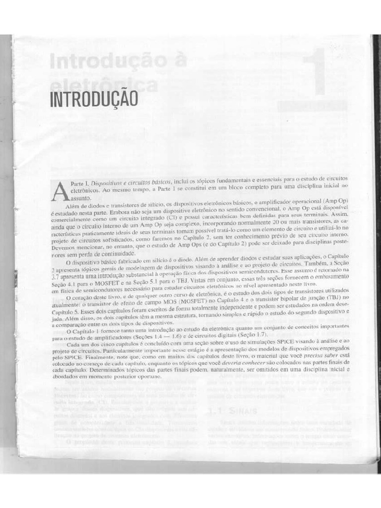 Sedra Microeletronica 5 Edicao Portugues | PDF