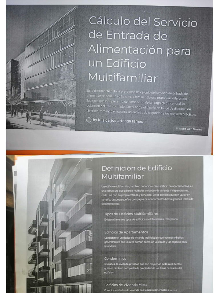 Instalaciones Eléctricas Edificio Multifamiliar-Compressed - 071122 | PDF