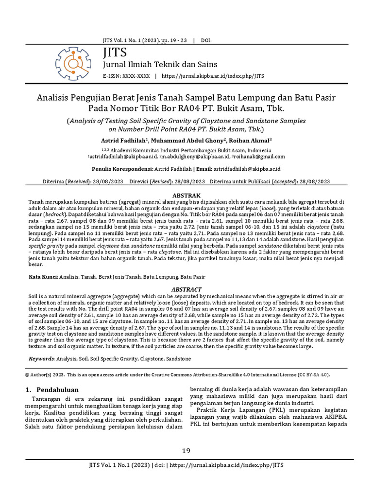 Jurnal Astrid, Ghony, Roihan Akmal | PDF