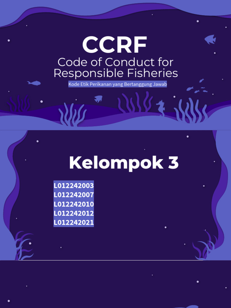 Kelompok 3 CCRF | PDF