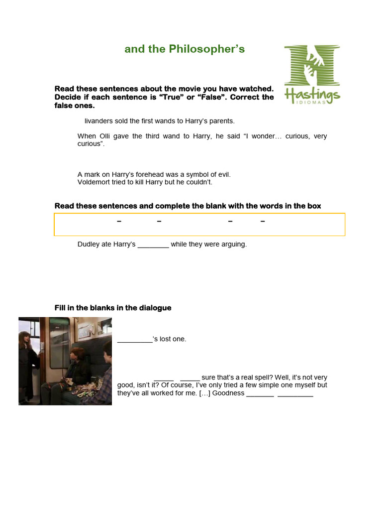 Holiday Homework 5th Kids | PDF | Mythography | Harry Potter