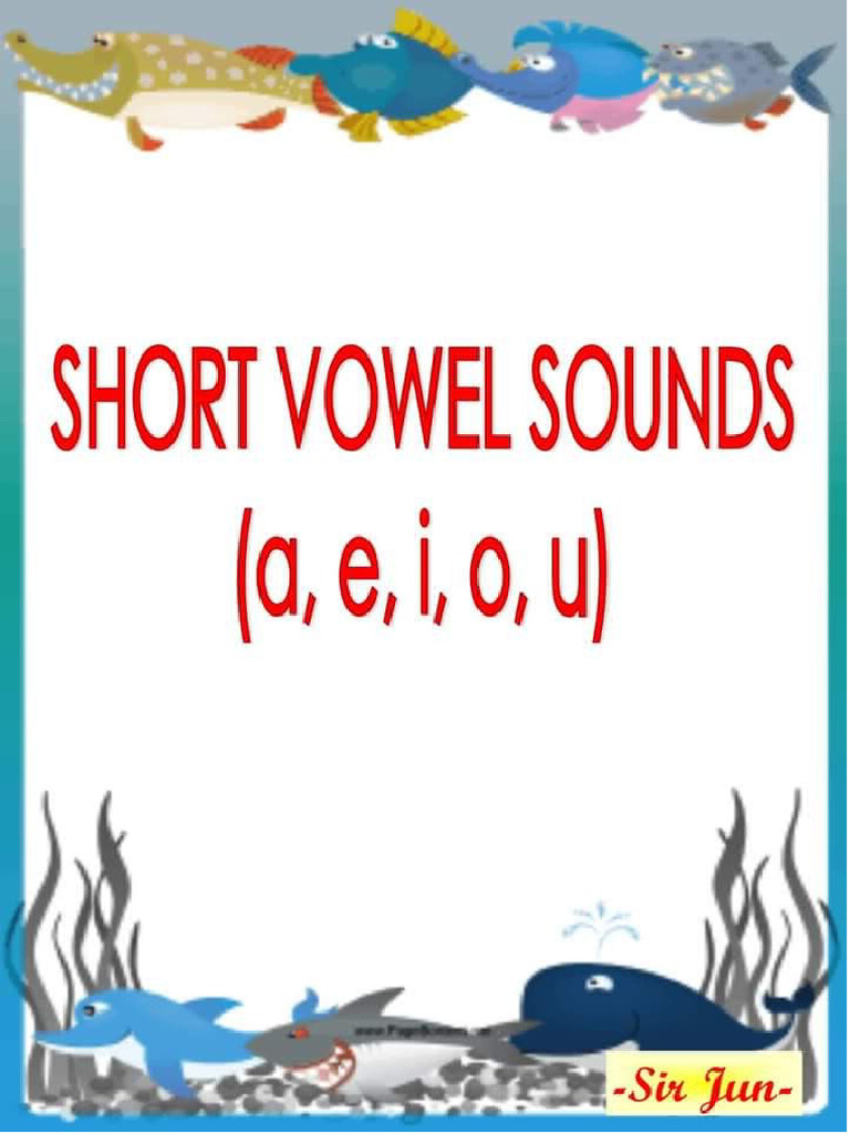 Short Vowels Sound | PDF