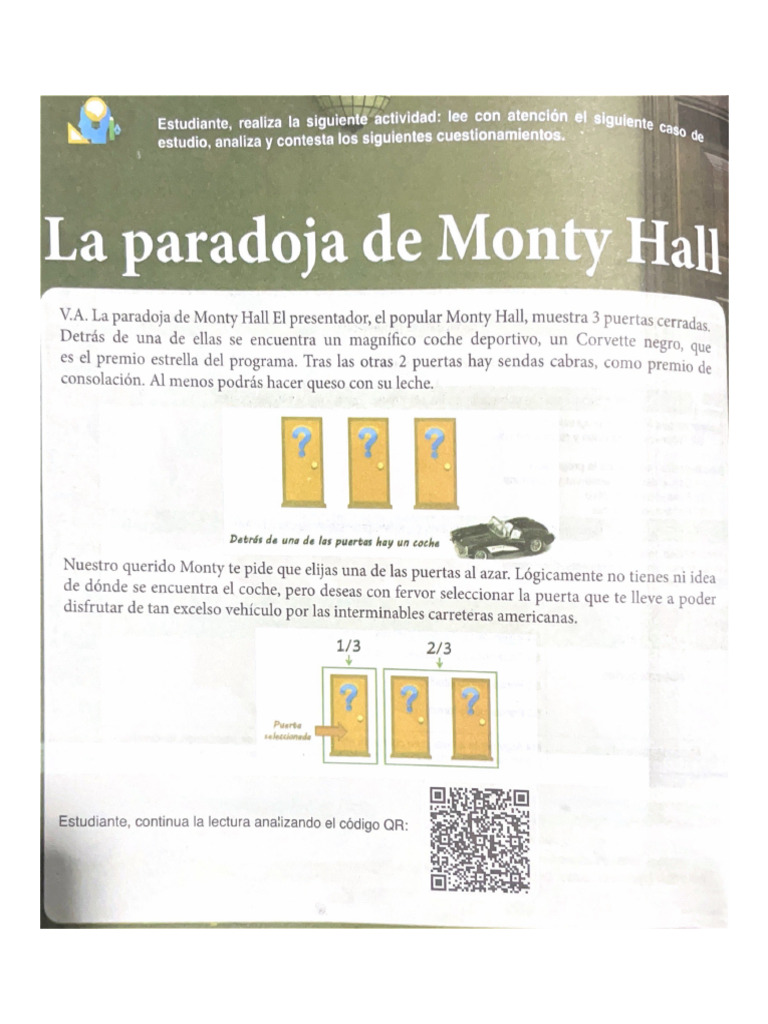 PDF 10. La Paradoja de Monty Hall | PDF