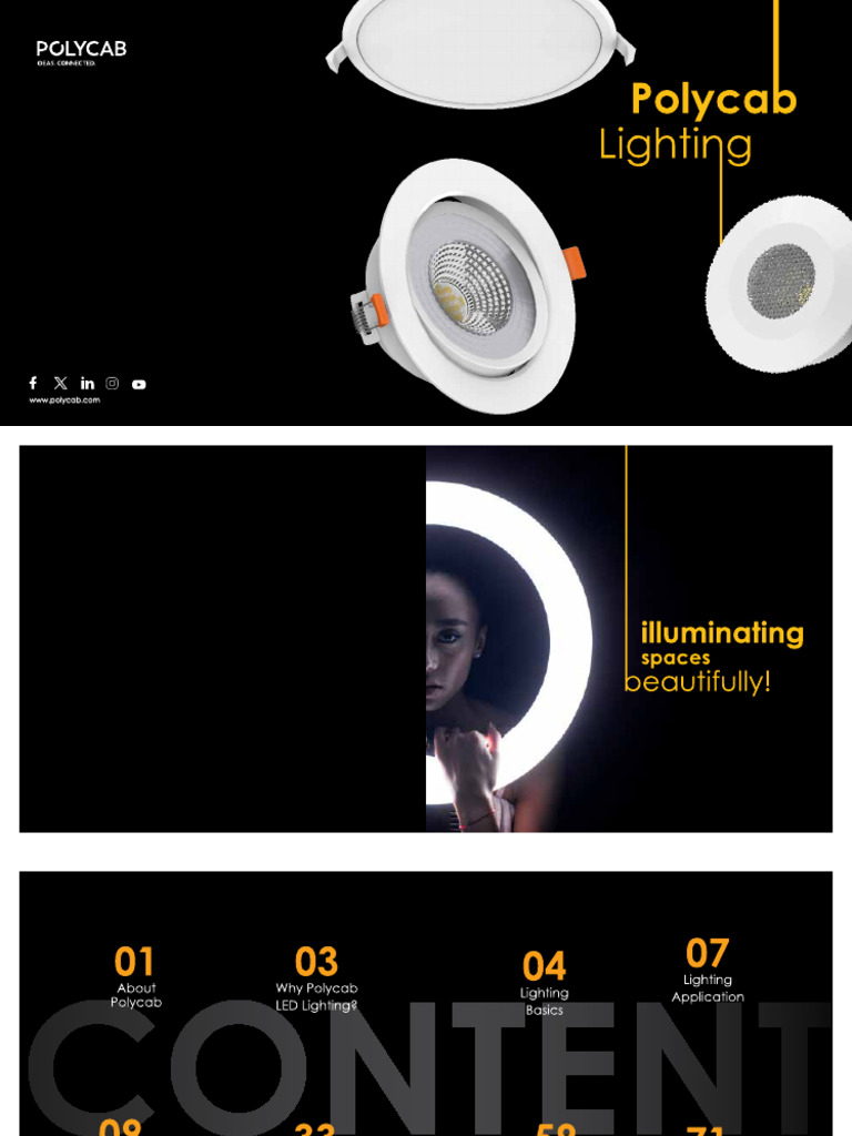 LED Lighting Catalogue Download | PDF | Light Emitting Diode | Lighting