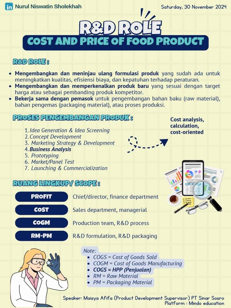 Analisis COGS dalam Pengembangan Produk | PDF