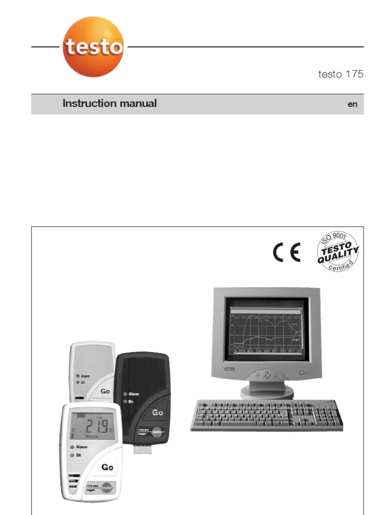 Testo 175 H2 | PDF | Electrical Connector | Email