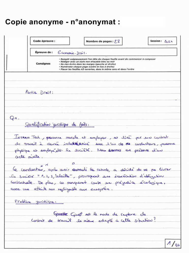 Copie Mouad BCE 2024 20 - 20 | PDF