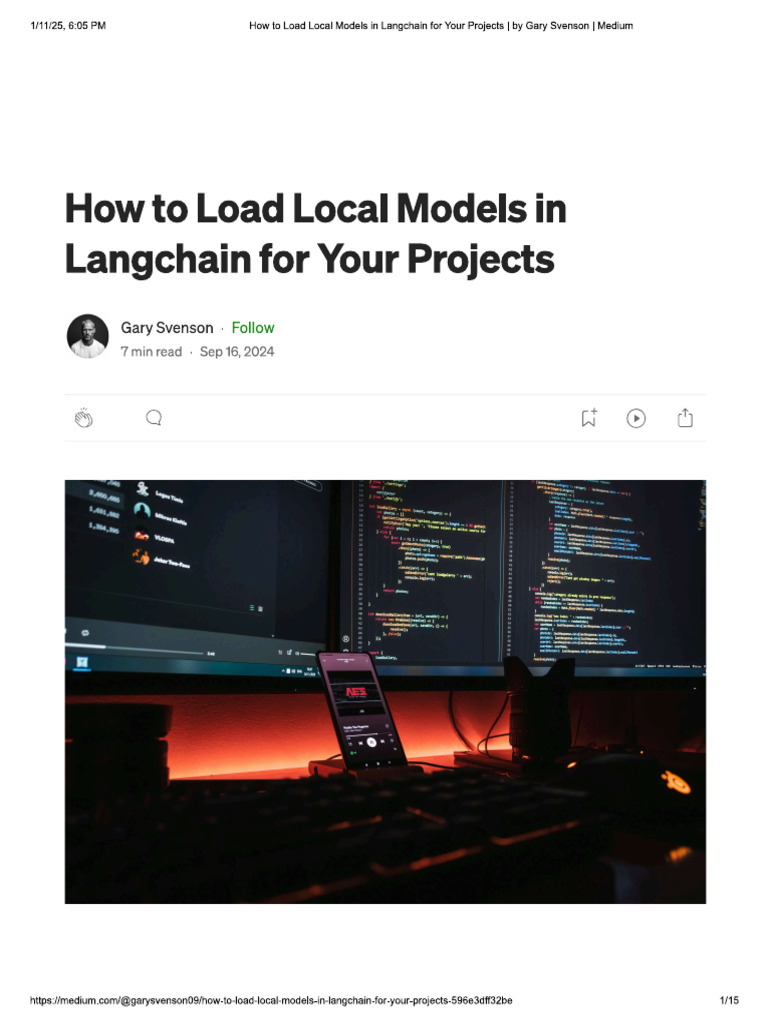 Local Langchain | PDF