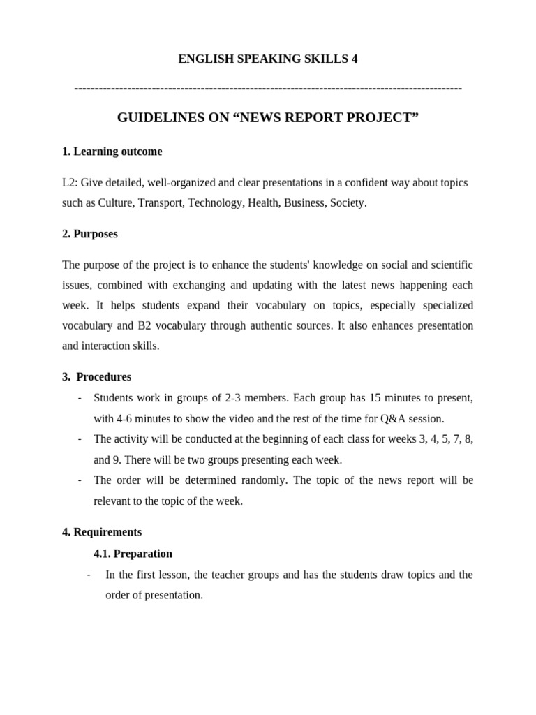 317d6114748t4958l7 Guidelines On News R | PDF | News | Human Communication
