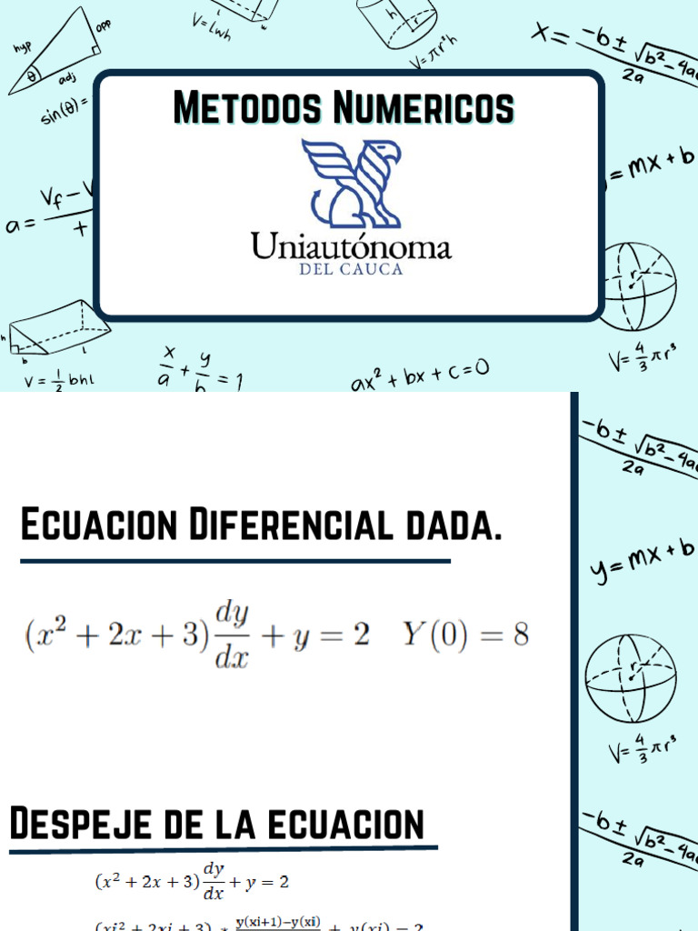 Interpreting Numerical Expressions Math Presentation in Light Blue Math ...