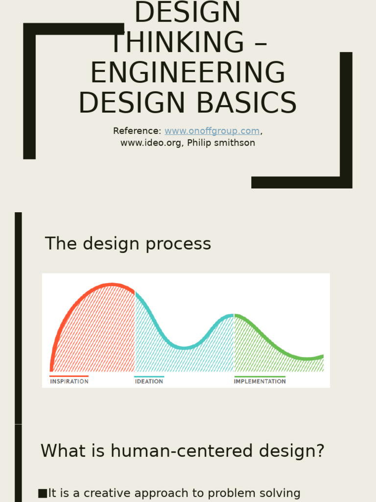 Design thinking – engineering design basics | PDF