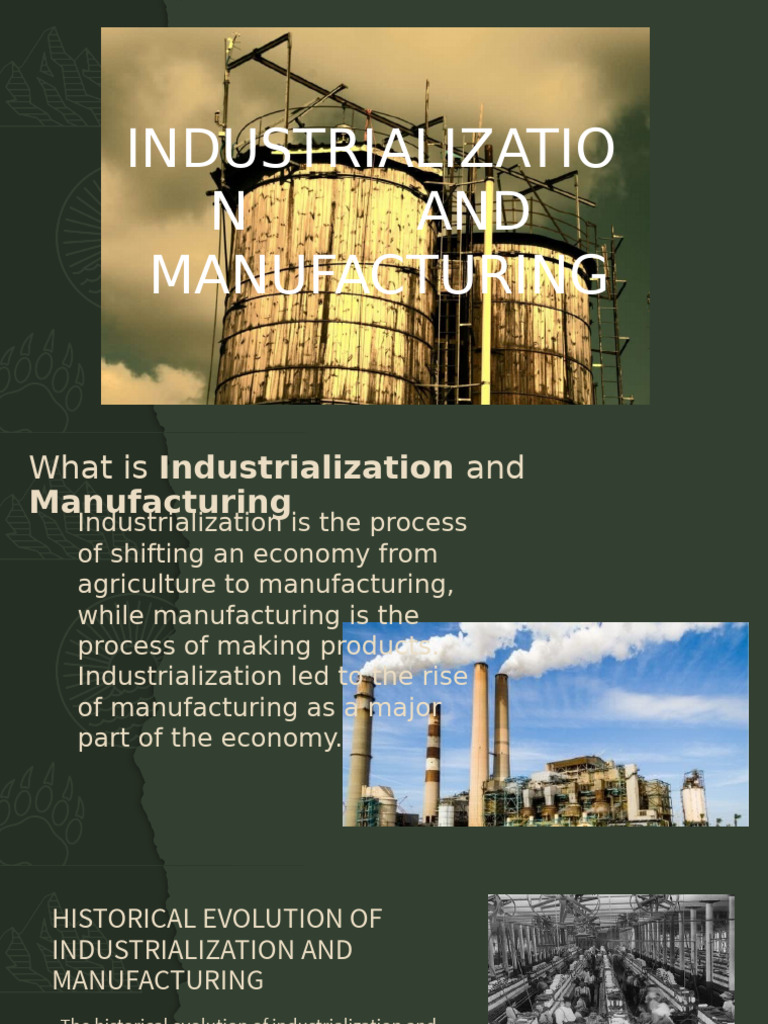 Industrialization and Manufacturing | PDF | Taxes | Subsidy