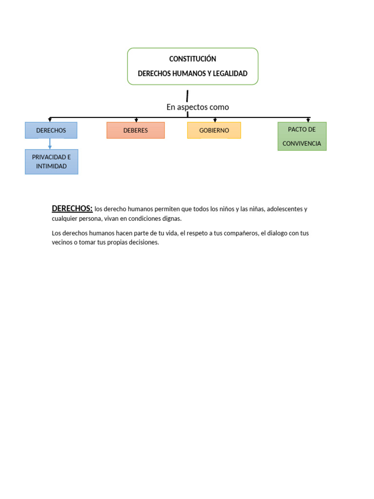 Constitucion Derechos Humanos Pdf