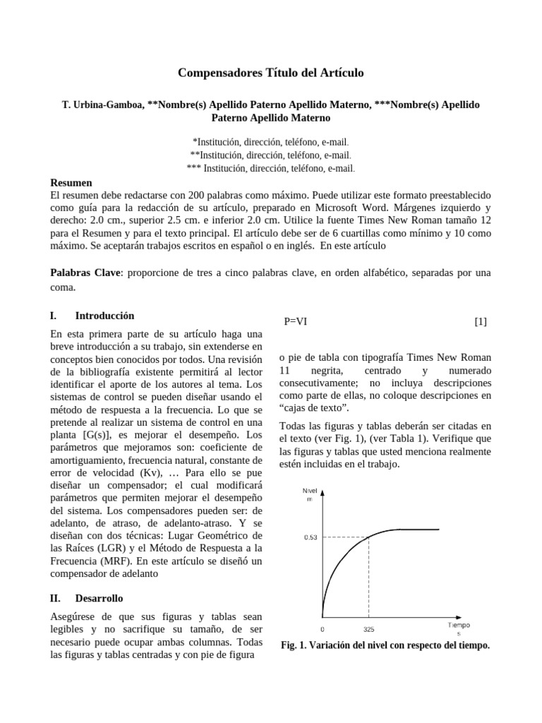 Formato para Reporte o investigación (1) | PDF