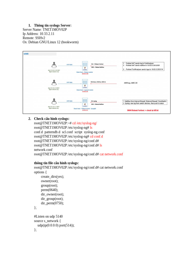 Syslog Configuration for Debian Server | PDF | Computer File ...