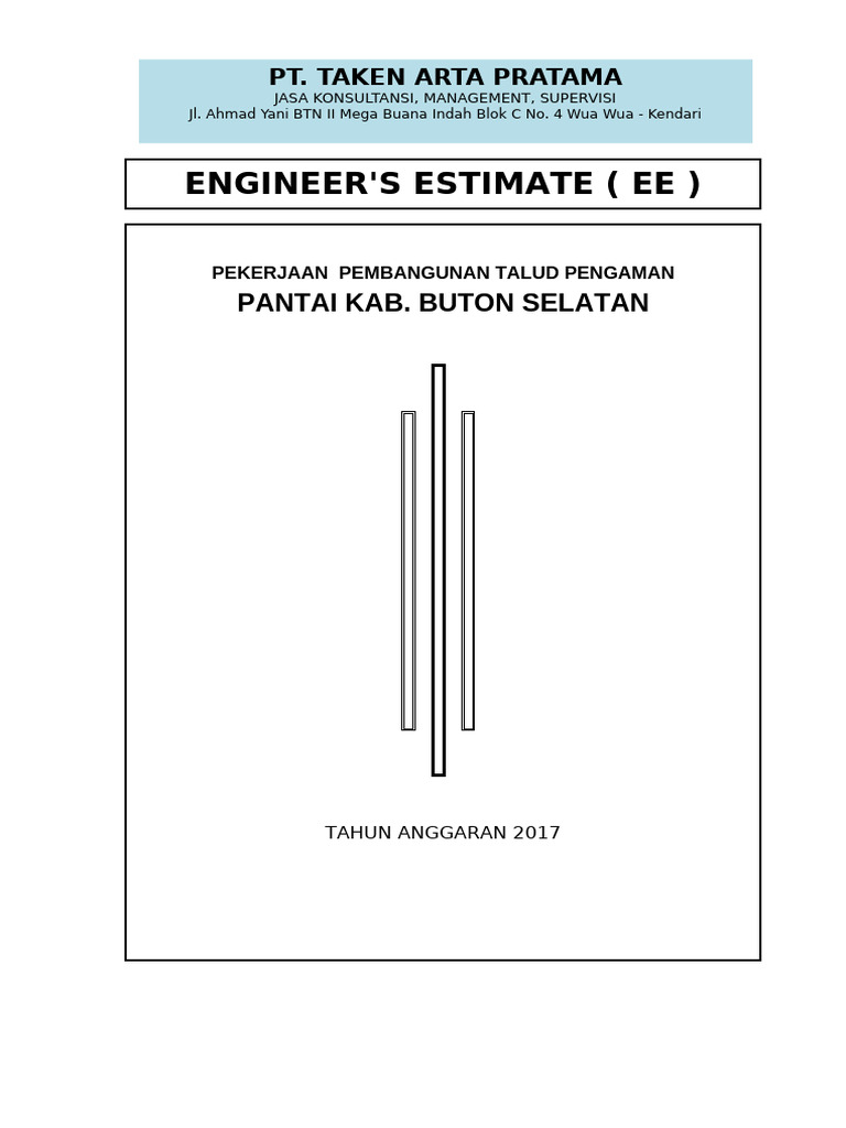 RAB Pantai Buton Selatan - Rev | PDF