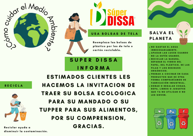 Poster ¿Cómo cuidar el Medio Ambiente | PDF