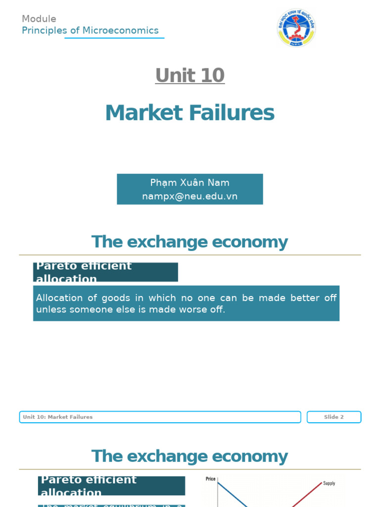 Unit 10 - Market Failures | PDF | Externality | Market Failure