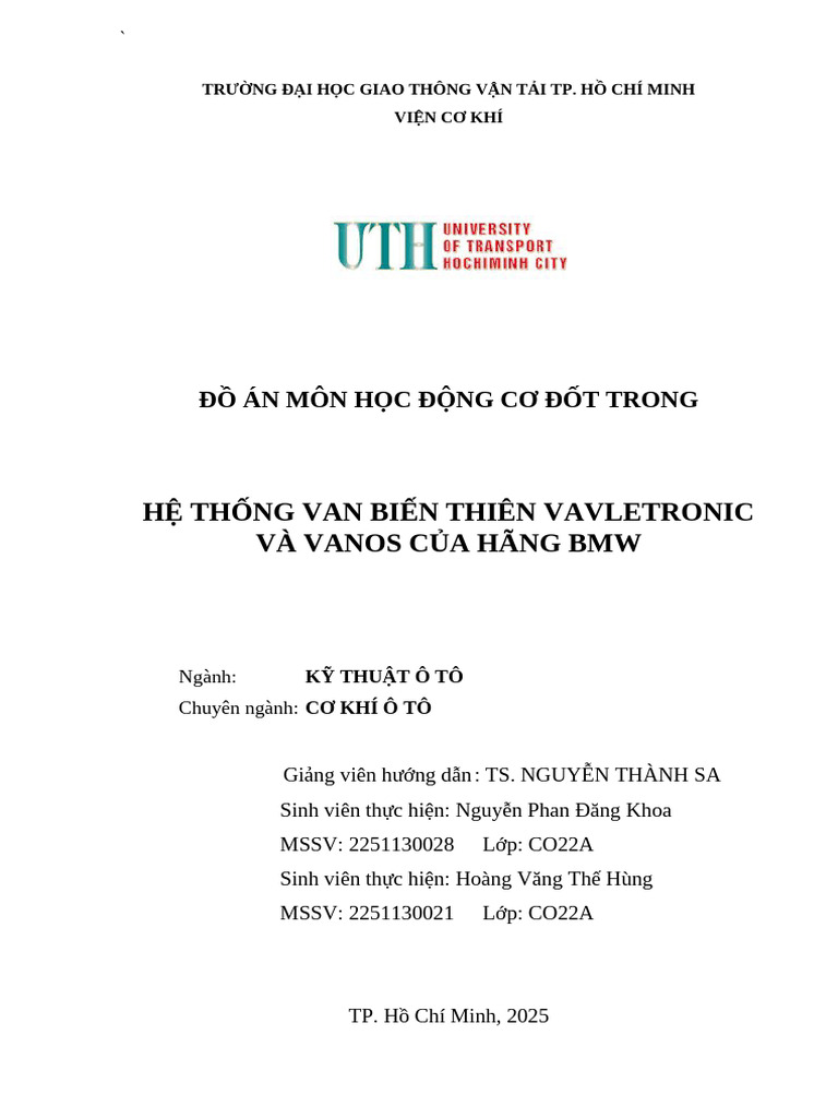 BM-05 Trang Bìa | PDF