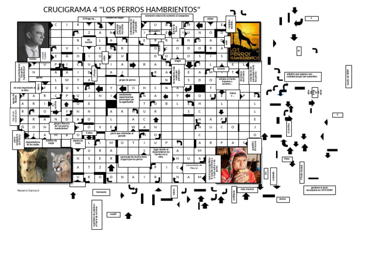 Crucigrama 4 | PDF | Gramática | Morfología Lingüística