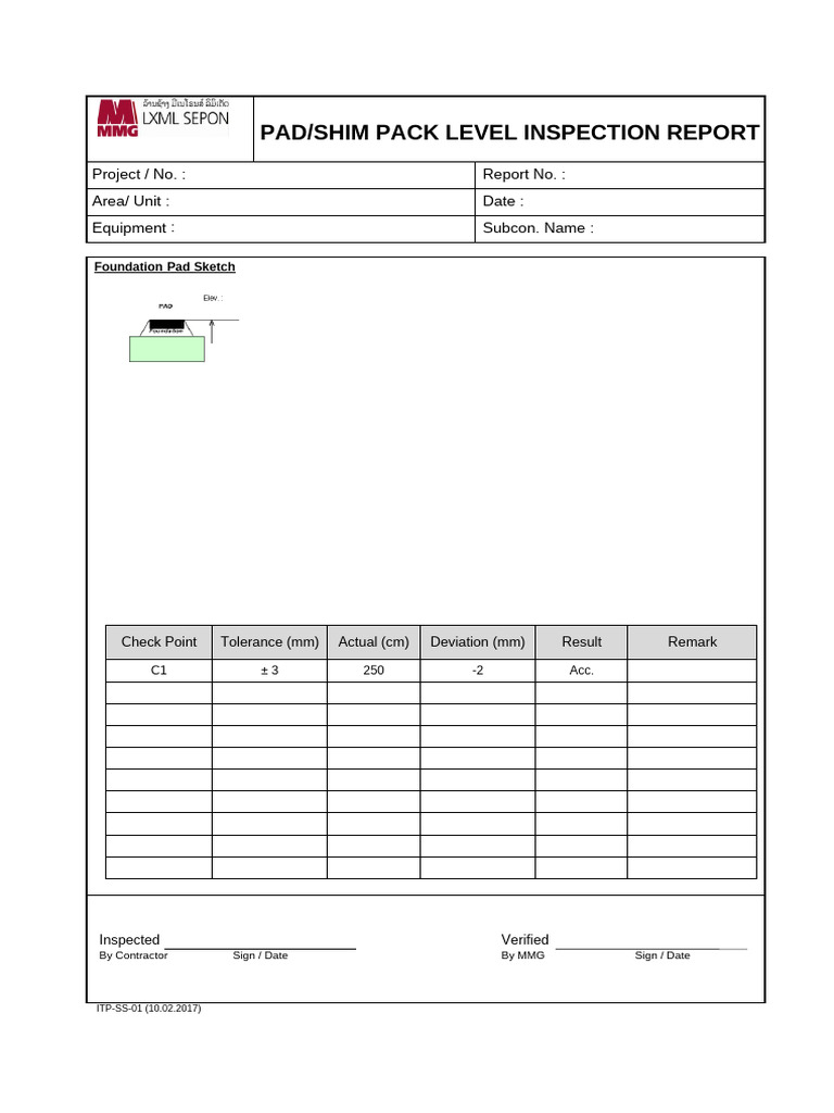 ITP SS 01 Pading | PDF