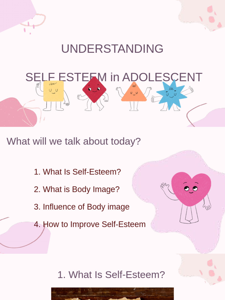 Boosting Adolescent Self-Esteem | PDF