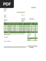 Cloth Bill Format 2 | PDF