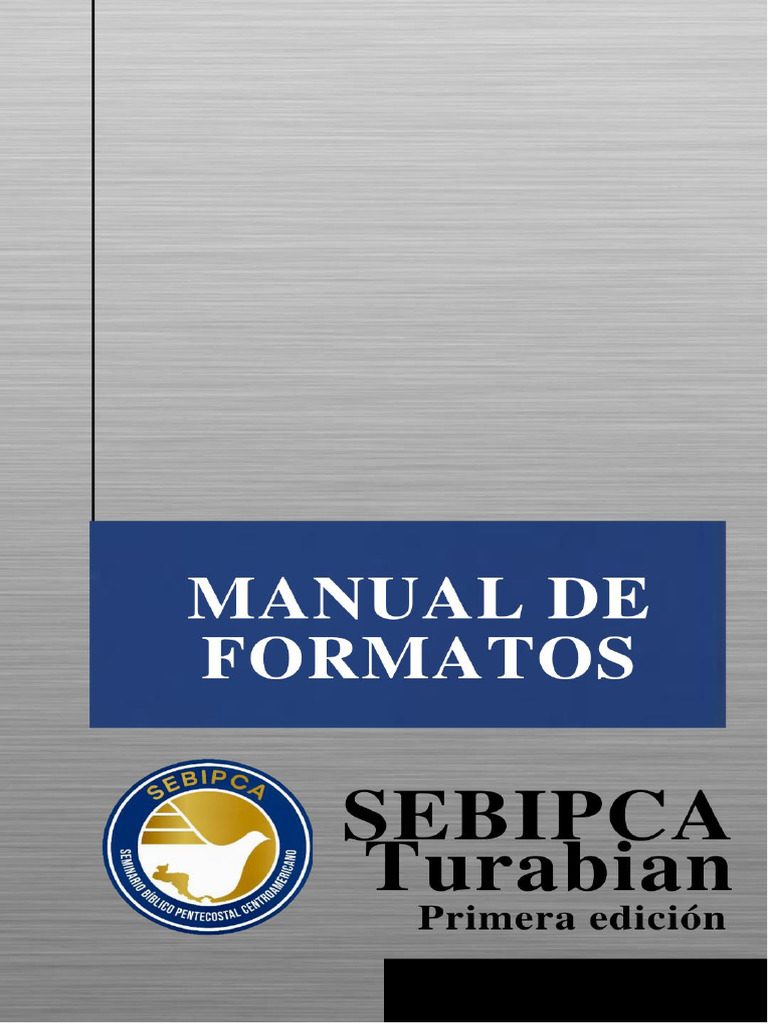 Manual de Formatos SEBIPCA-Turabian | PDF | Tipografía | Bibliografía