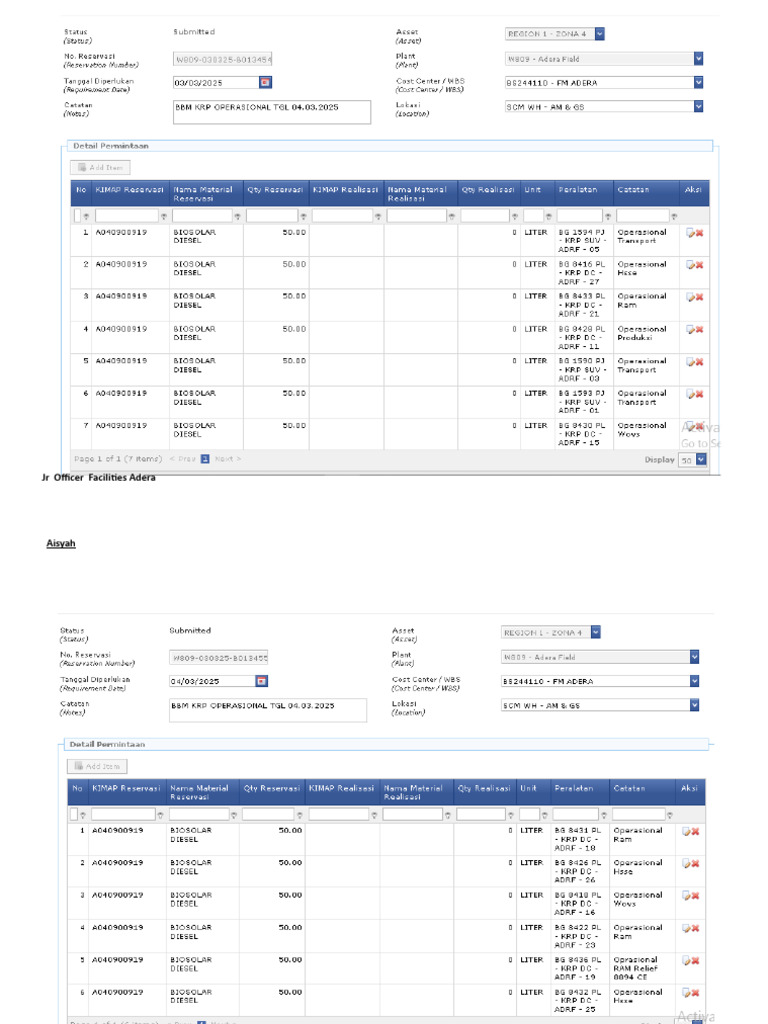 BBM KRP TGL 04.03.2025 | PDF