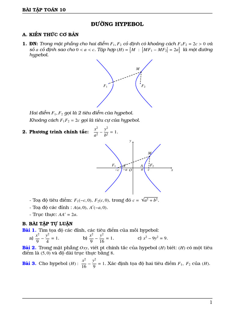 BT Hypebol Parabol | PDF