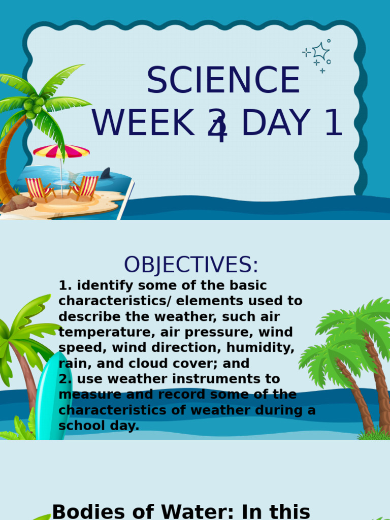 Q4 Science 4 Week 3 Day 1 | PDF | Atmosphere Of Earth | Monsoon