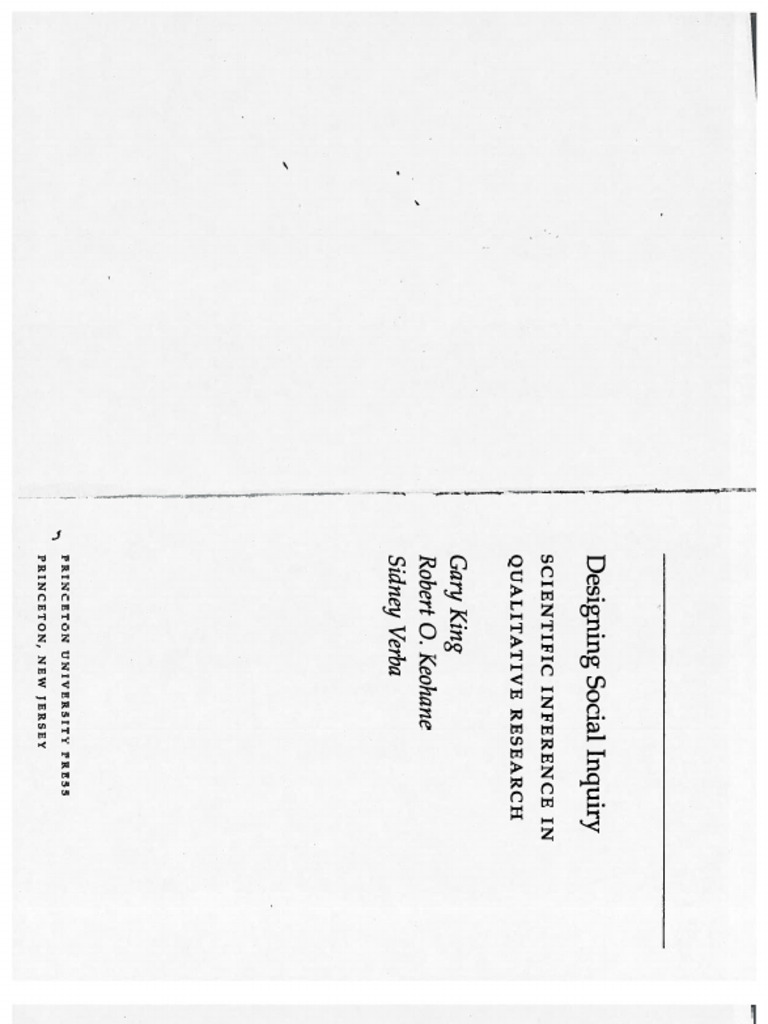 Designing Social Inquiry Ringkas | PDF