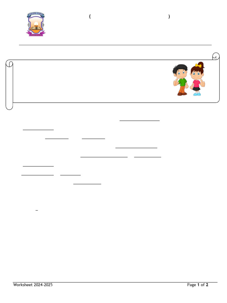 Science Worksheet on Air and Water | PDF | Atmosphere Of Earth | Atmosphere