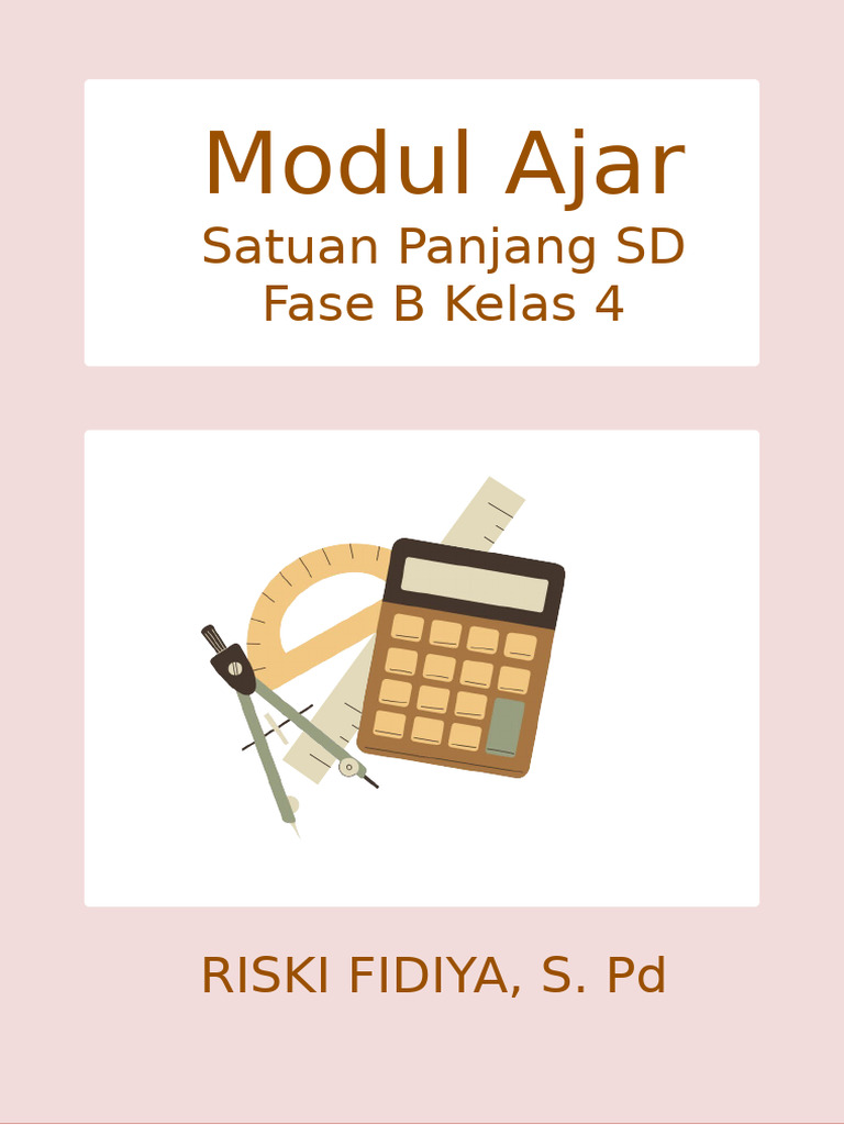 Pembelajaran Satuan Panjang di SD | PDF