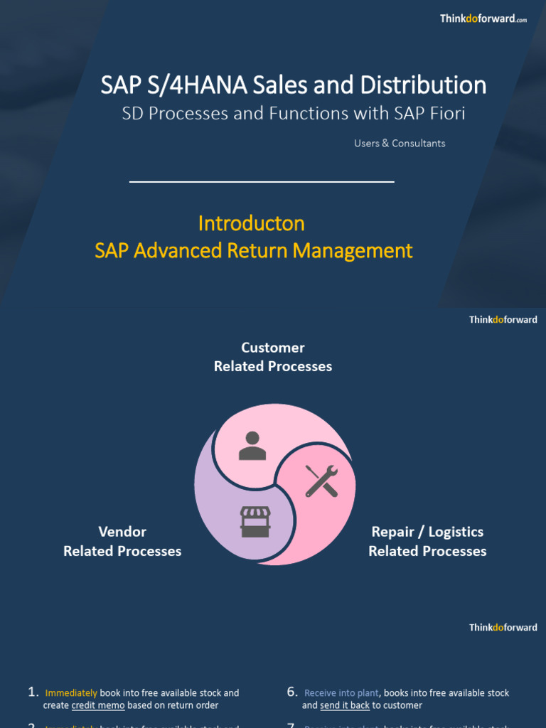 SAP Advanced Return Management Guide | PDF | Logistics | Business