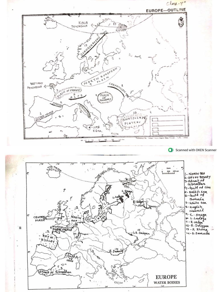 Geography 7th Map | PDF